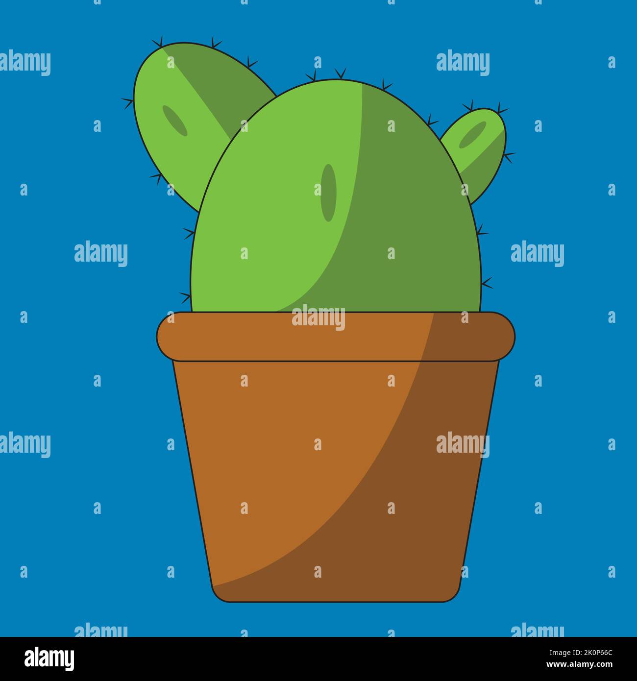 Flower soil pot icon Stock Vector Images - Alamy