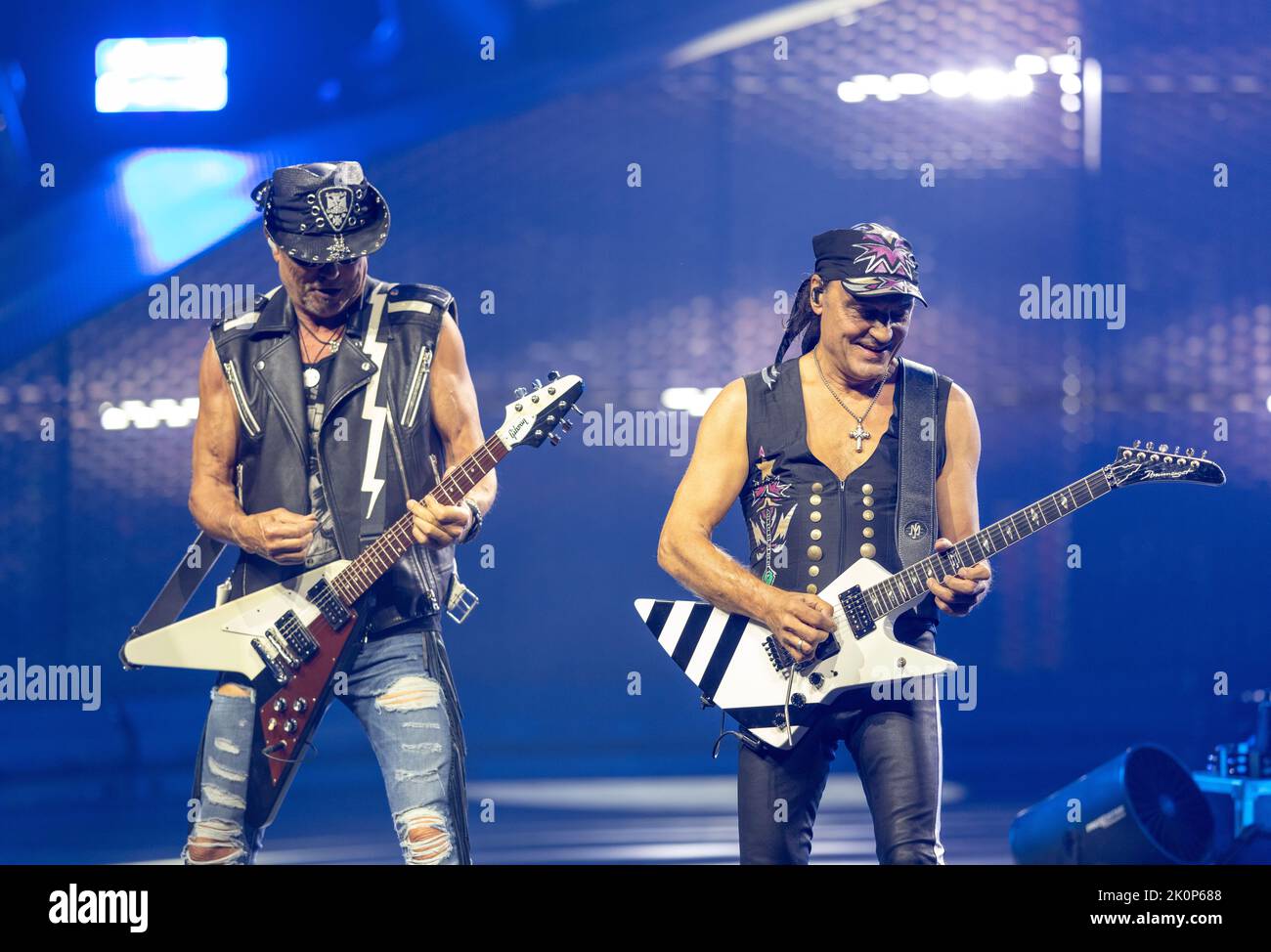HOLLYWOOD, FL - SEPT 12: Rudolf Schenker and Michael Schenker perform ...