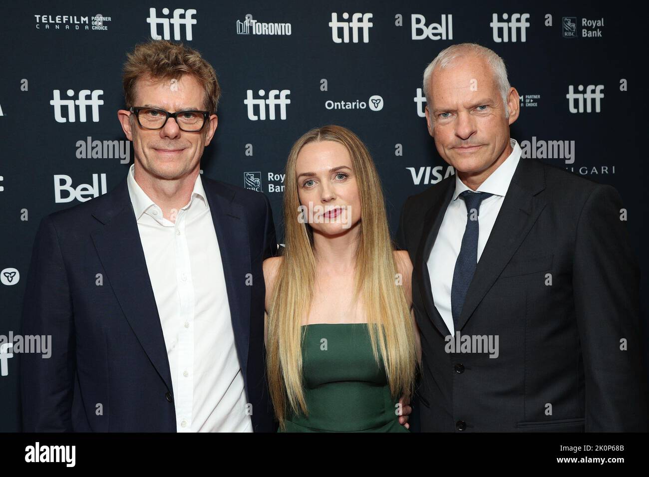 Toronto, ON. 12th Sep, 2022. Graham Broadbent, Kerry Condon, Martin ...