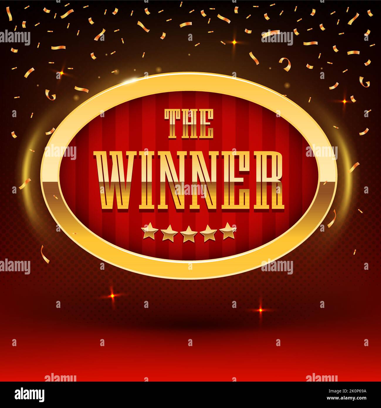 Golden congratulating framed sign hi-res stock photography and images ...