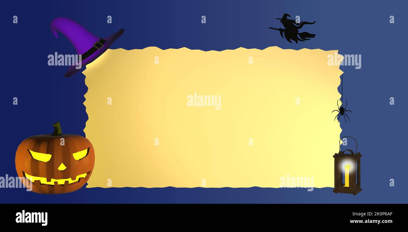 halloween illustration background banner halloween party banners ...