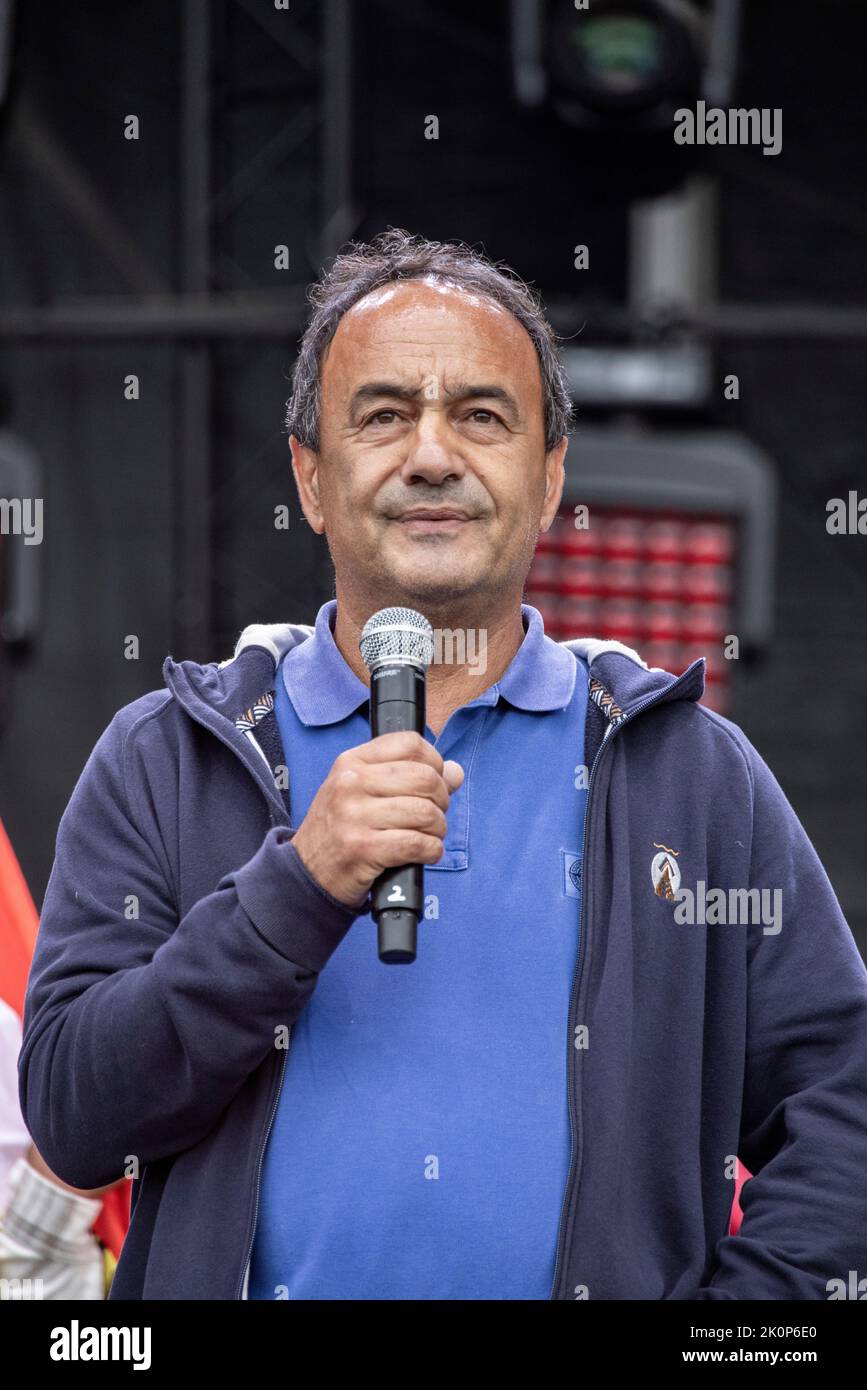 Bretigny sur Orge, France. 10th Sep, 2022. Domenico Lucano aka Mimmo ...