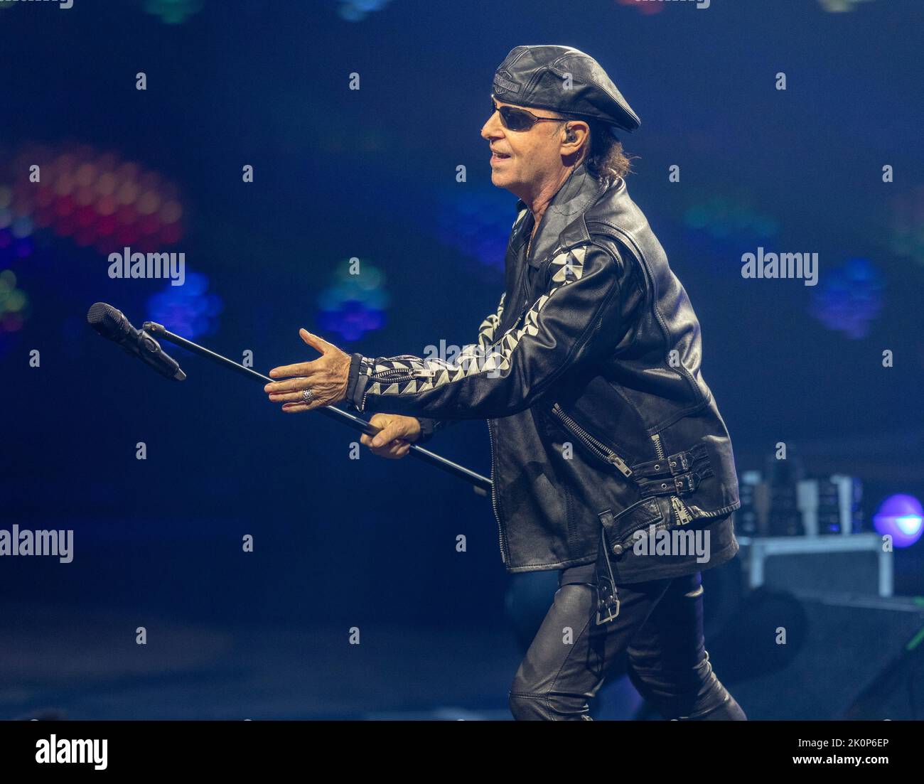 HOLLYWOOD, FL - SEPT 12: Lead singer Klaus Meine performs during ...