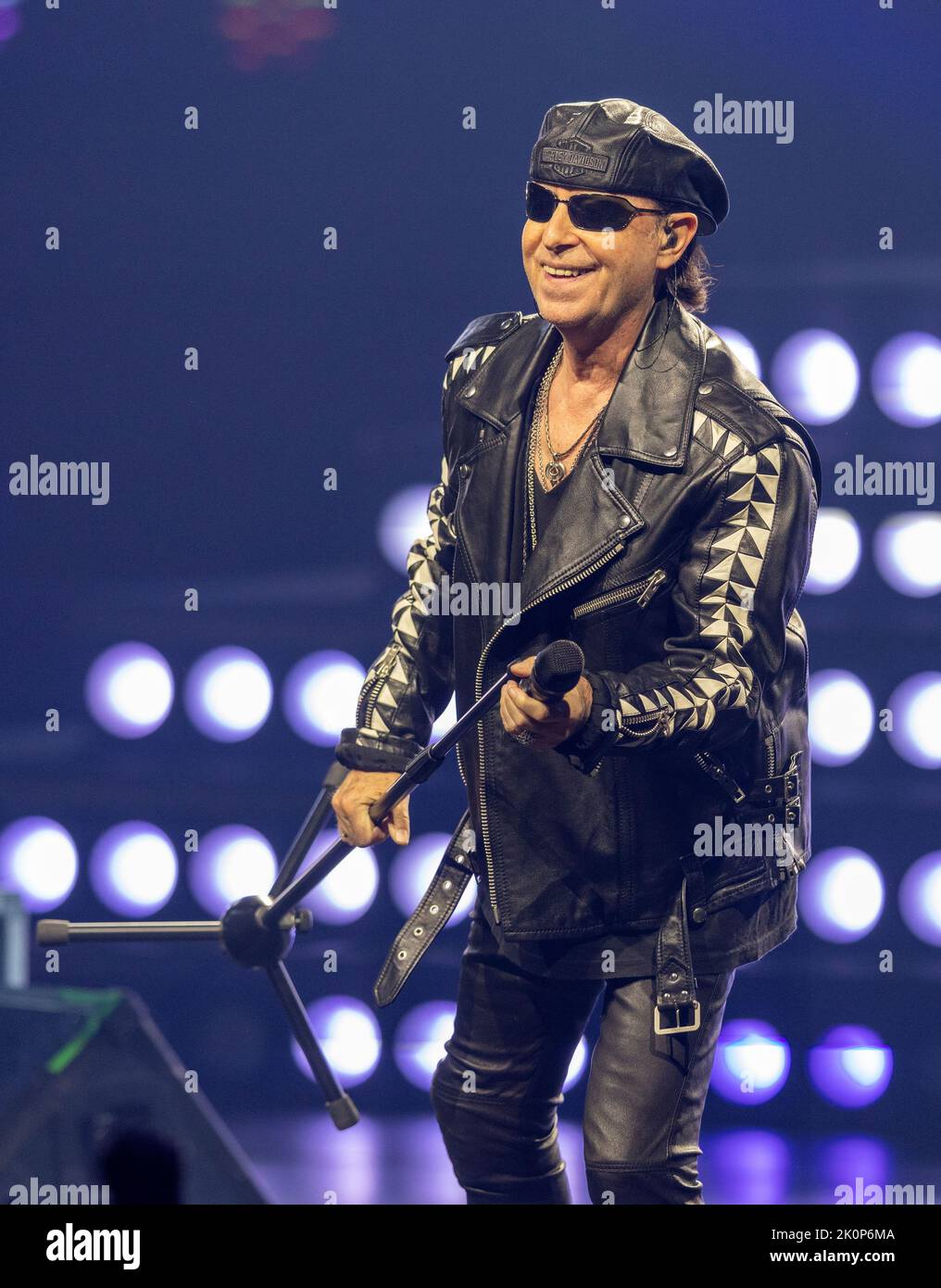 HOLLYWOOD, FL - SEPT 12: Lead singer Klaus Meine performs during ...