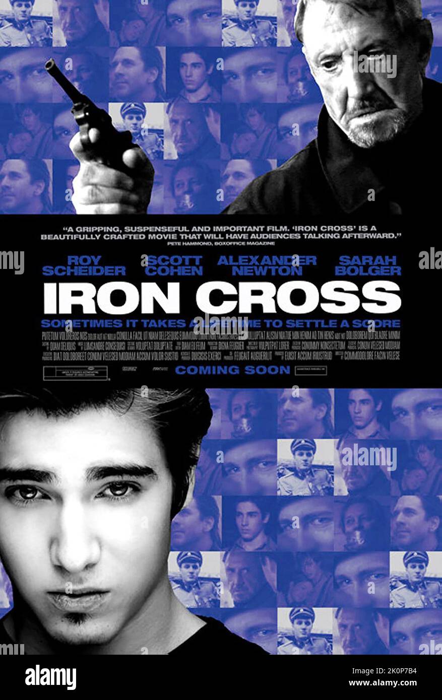 BEAUTIFUL BLUE EYES, (aka IRON CROSS), poster under original title ...