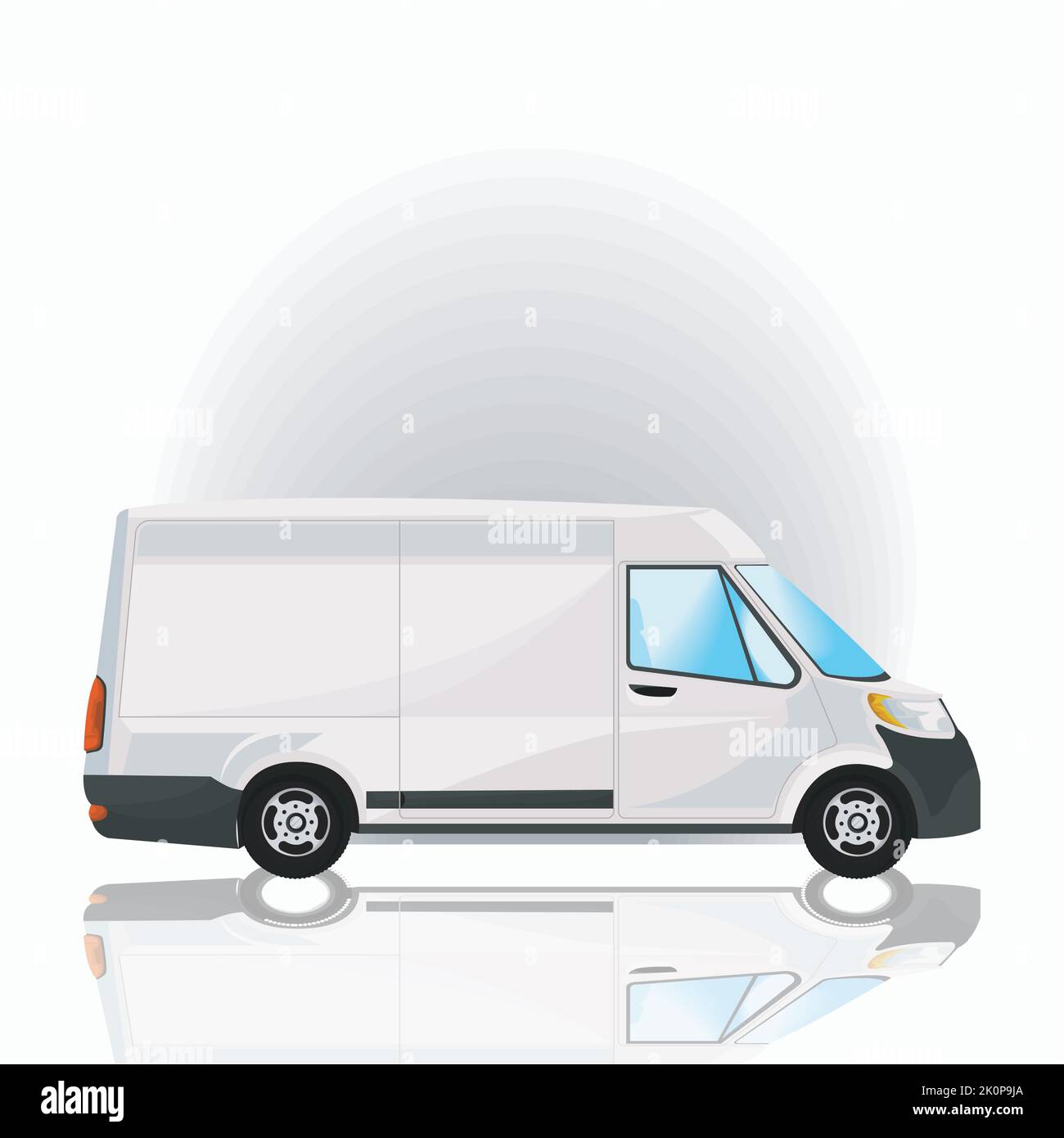 mockup luxury van poster Stock Vector Image & Art - Alamy