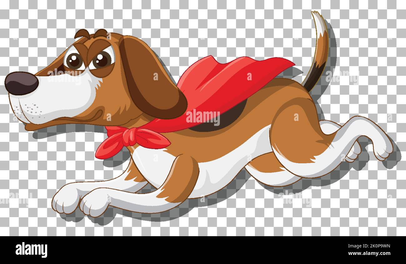 Beagle dog cartoon character illustration Stock Vector Image & Art - Alamy
