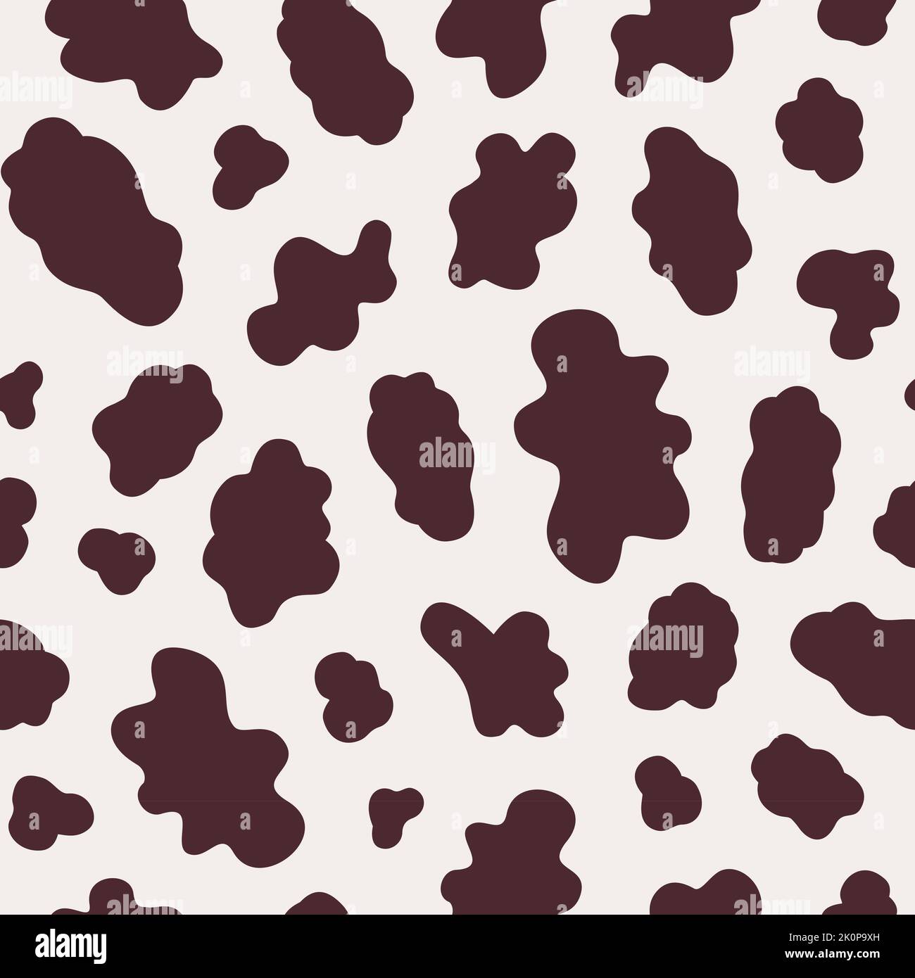 Natural cow pattern spots background Stock Vector Images - Alamy