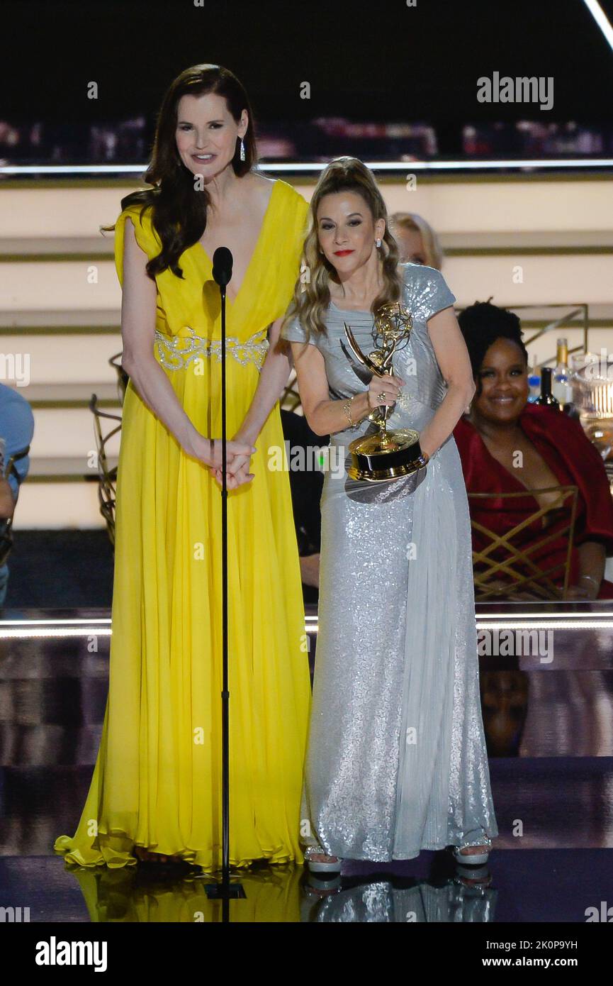 Los Angeles, United States. 12th Sep, 2022. (L-R) Geena Davis and ...