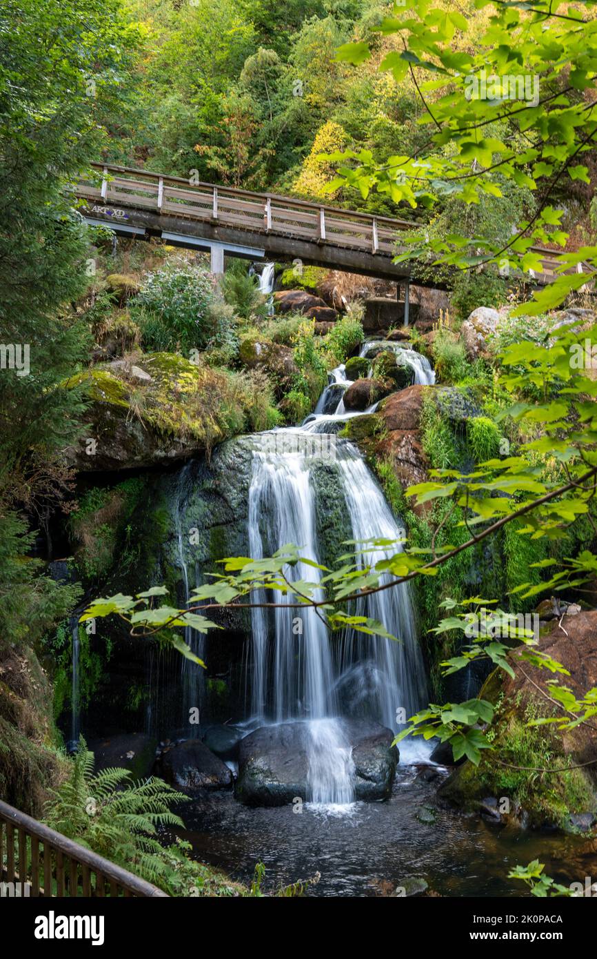 Triberg Waterfalls in the Black forest Germany Stock Photo - Alamy