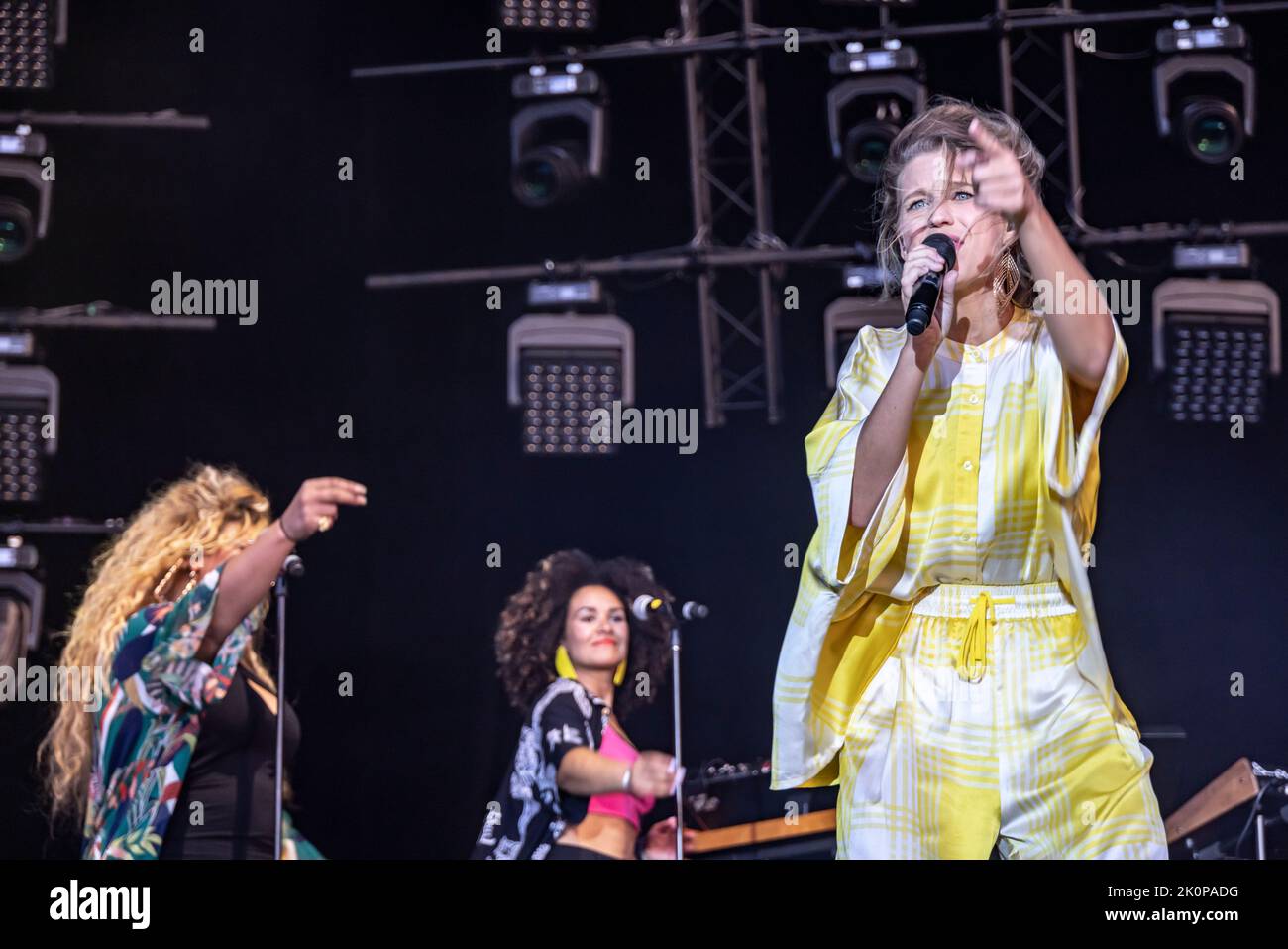 Bretigny sur Orge, France. 10th Sep, 2022. Selah Sue performs on the ...