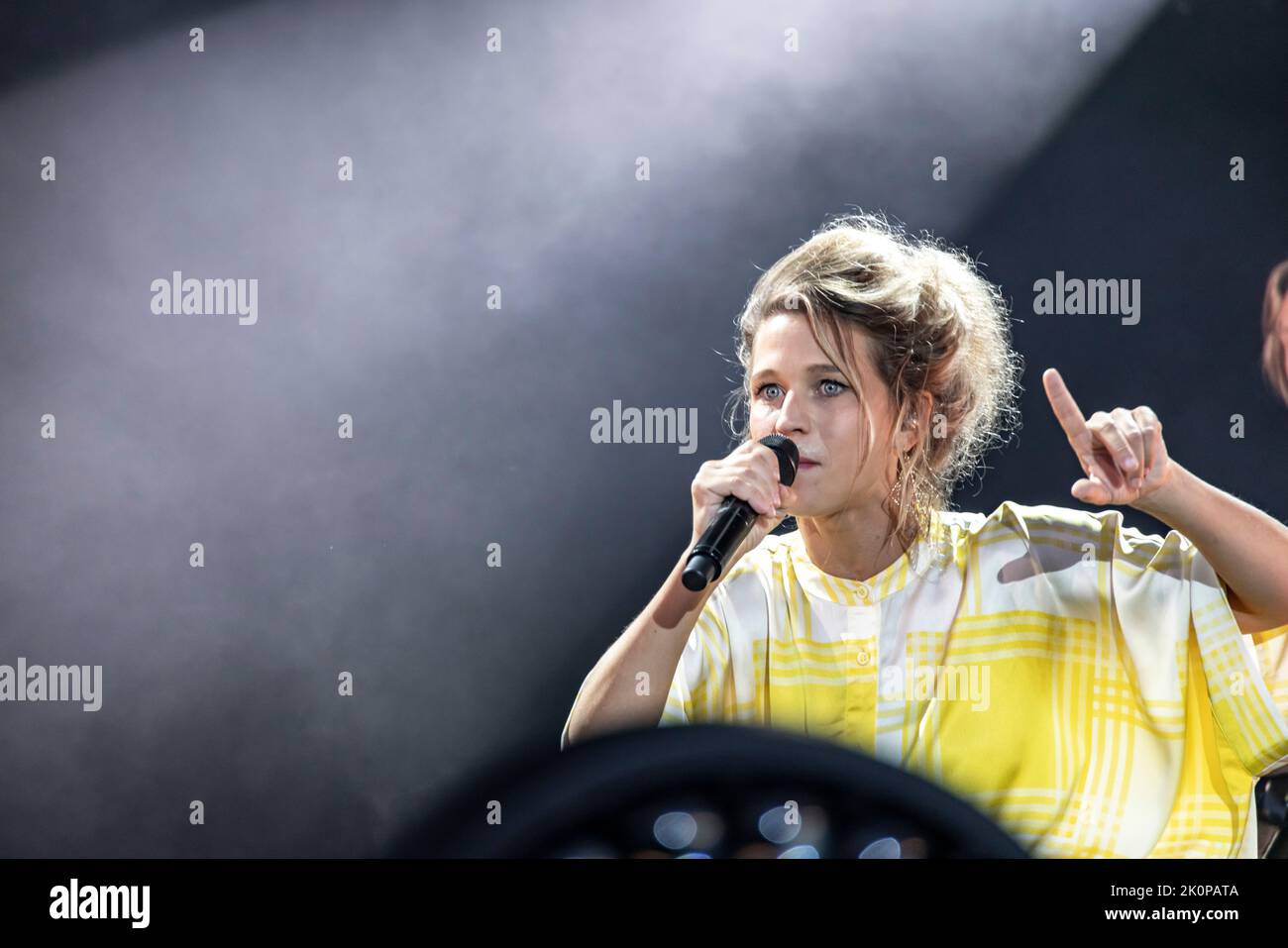 Bretigny sur Orge, France. 10th Sep, 2022. Selah Sue performs on the ...