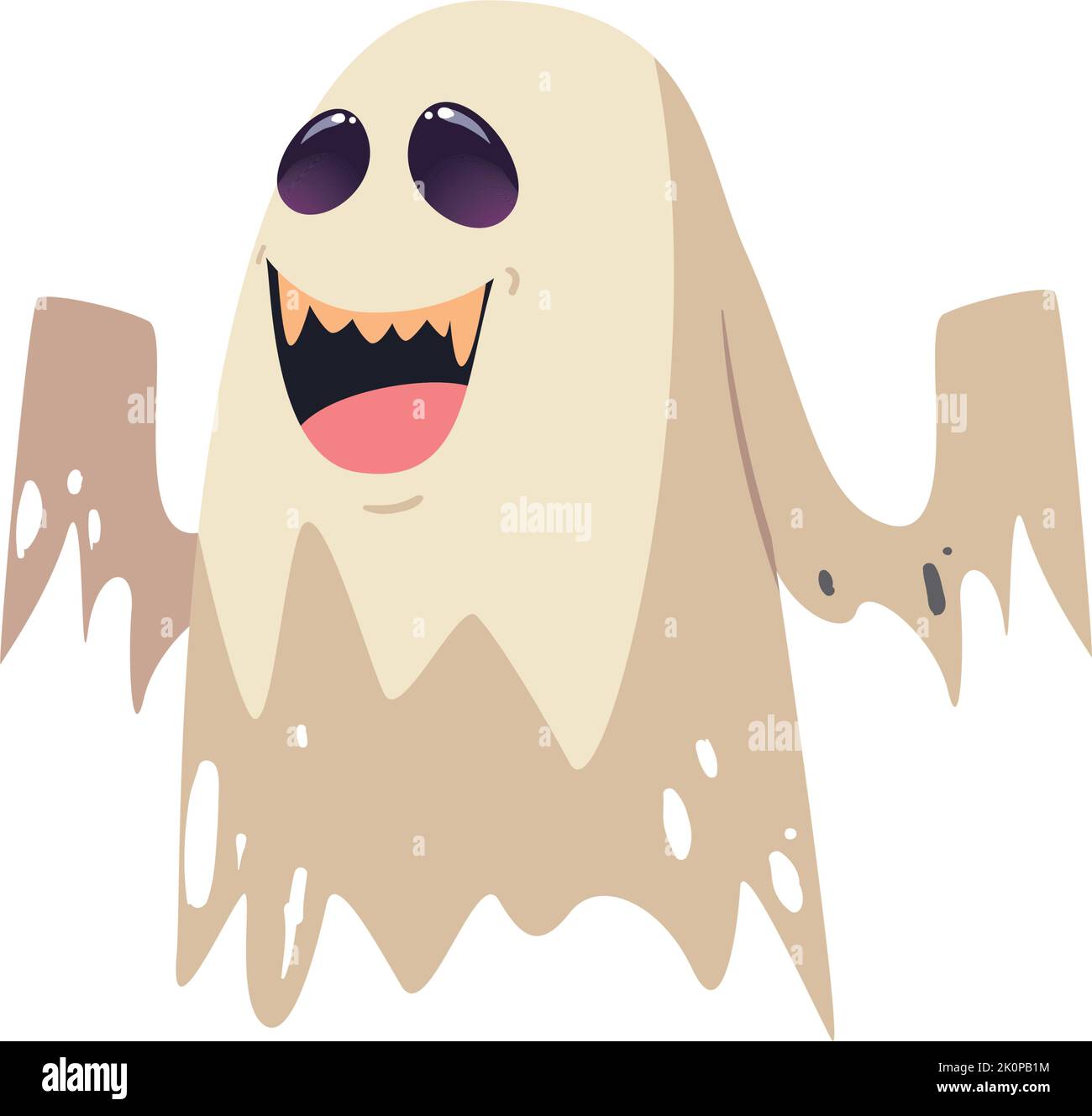 flat horror ghost Stock Vector Image & Art - Alamy