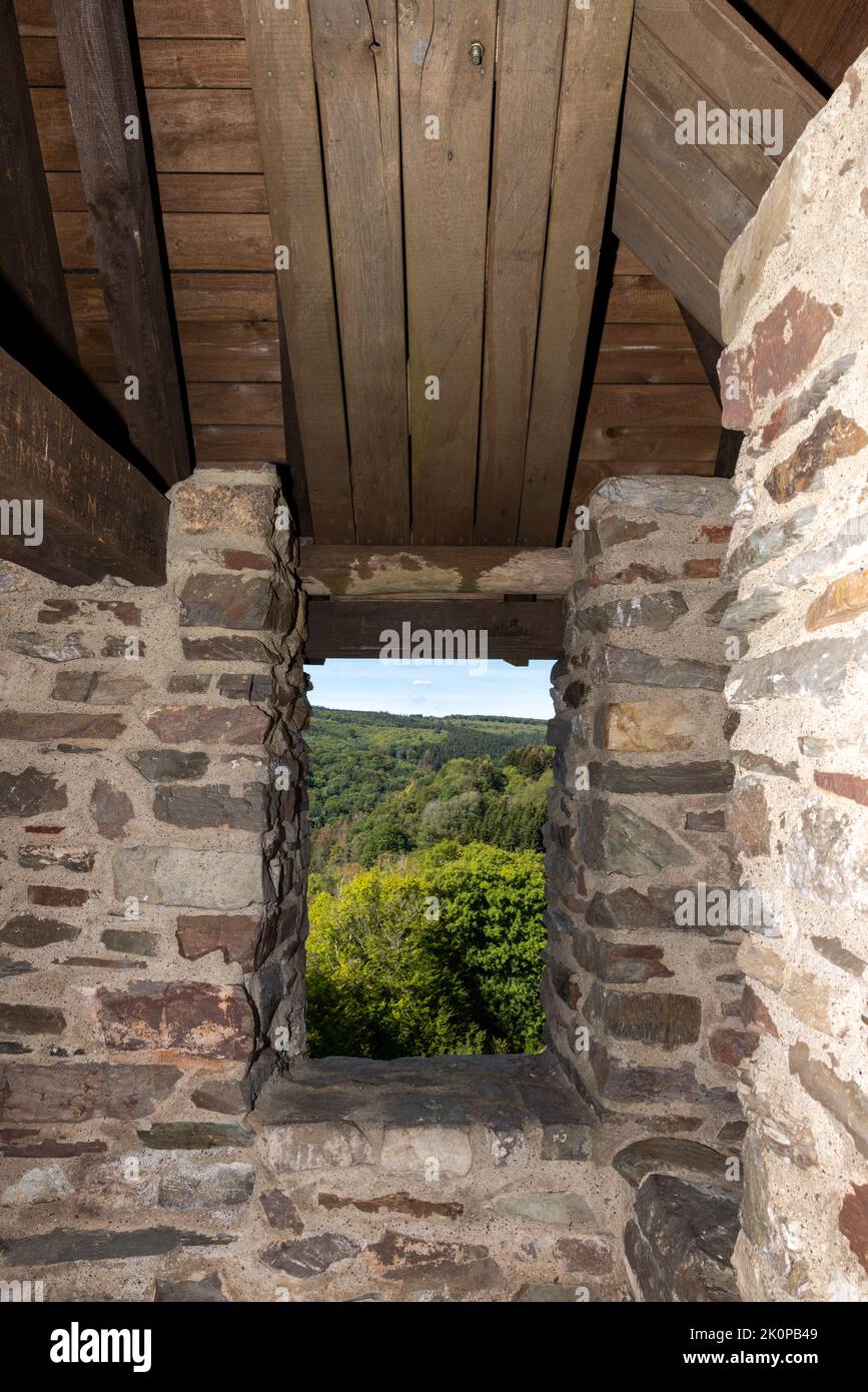 Old medieval castle of Grimburg in Germany Stock Photo - Alamy