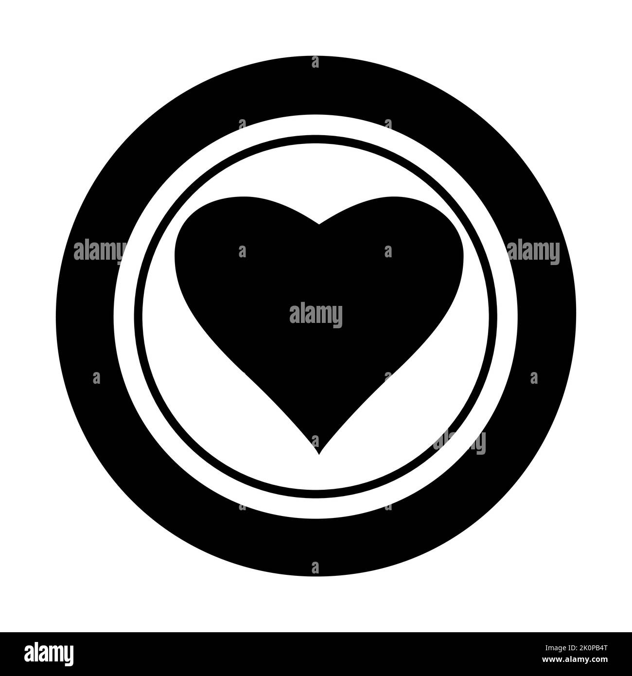 Icon Heart shape. Gambling symbol, object. Vector illustration Stock ...