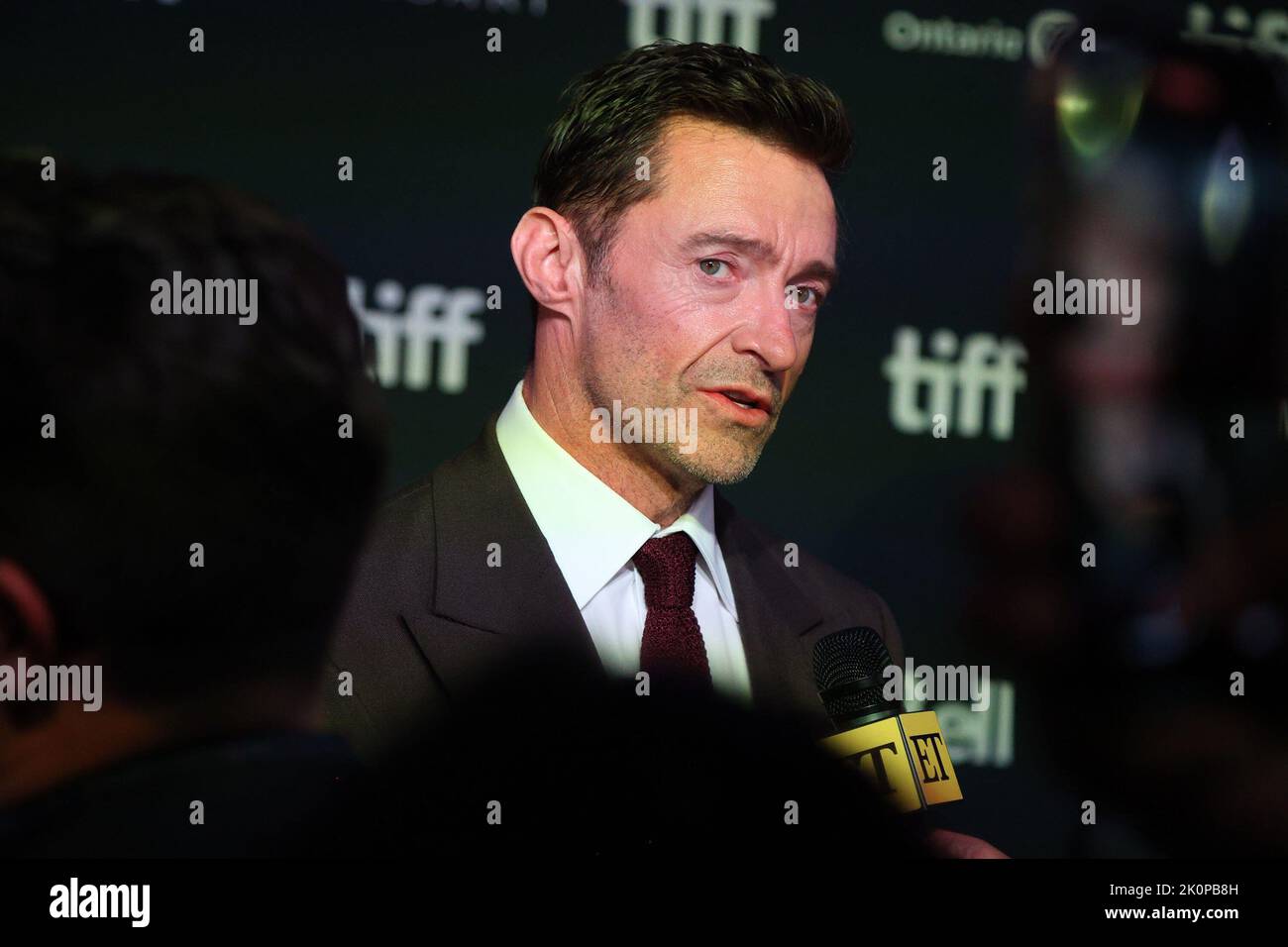 Toronto, ON. 12th Sep, 2022. Hugh Jackman at arrivals for THE SON ...