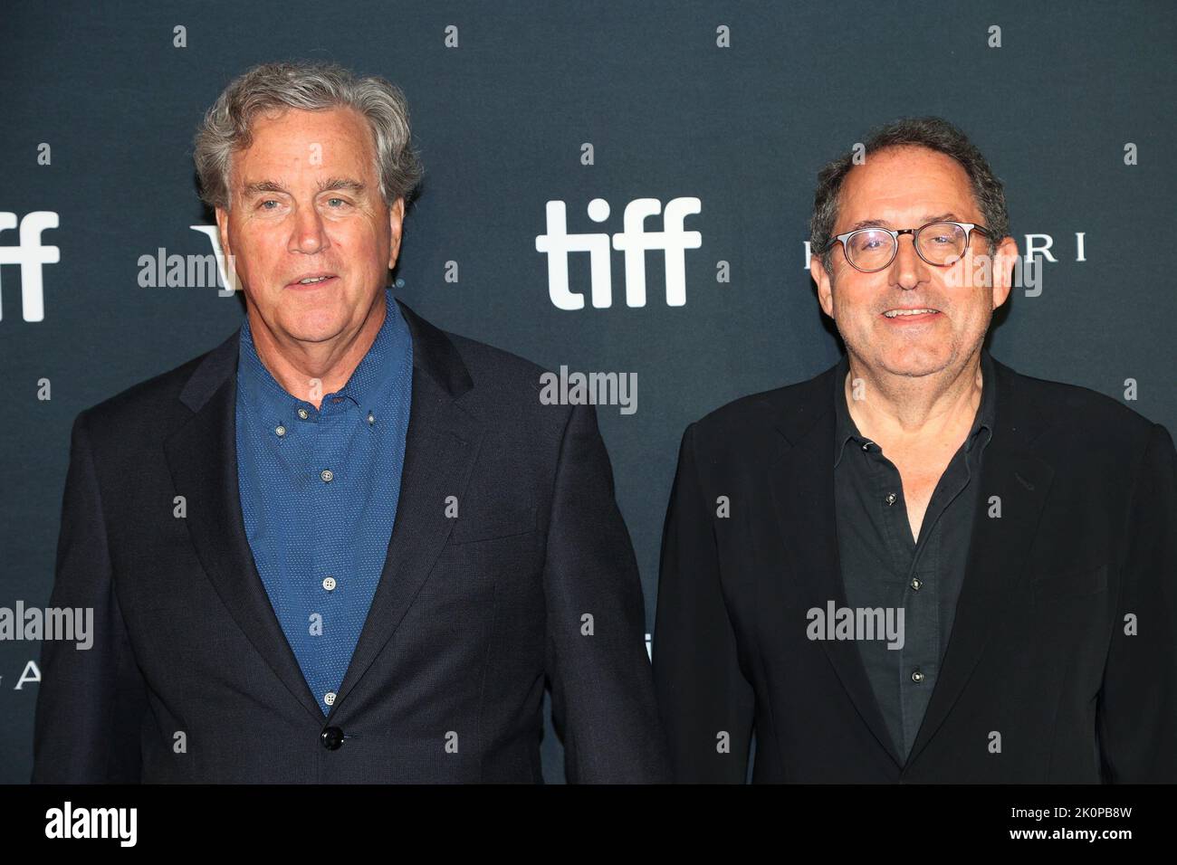 Toronto, ON. 12th Sep, 2022. Tom Bernard, Michael Barker at arrivals ...