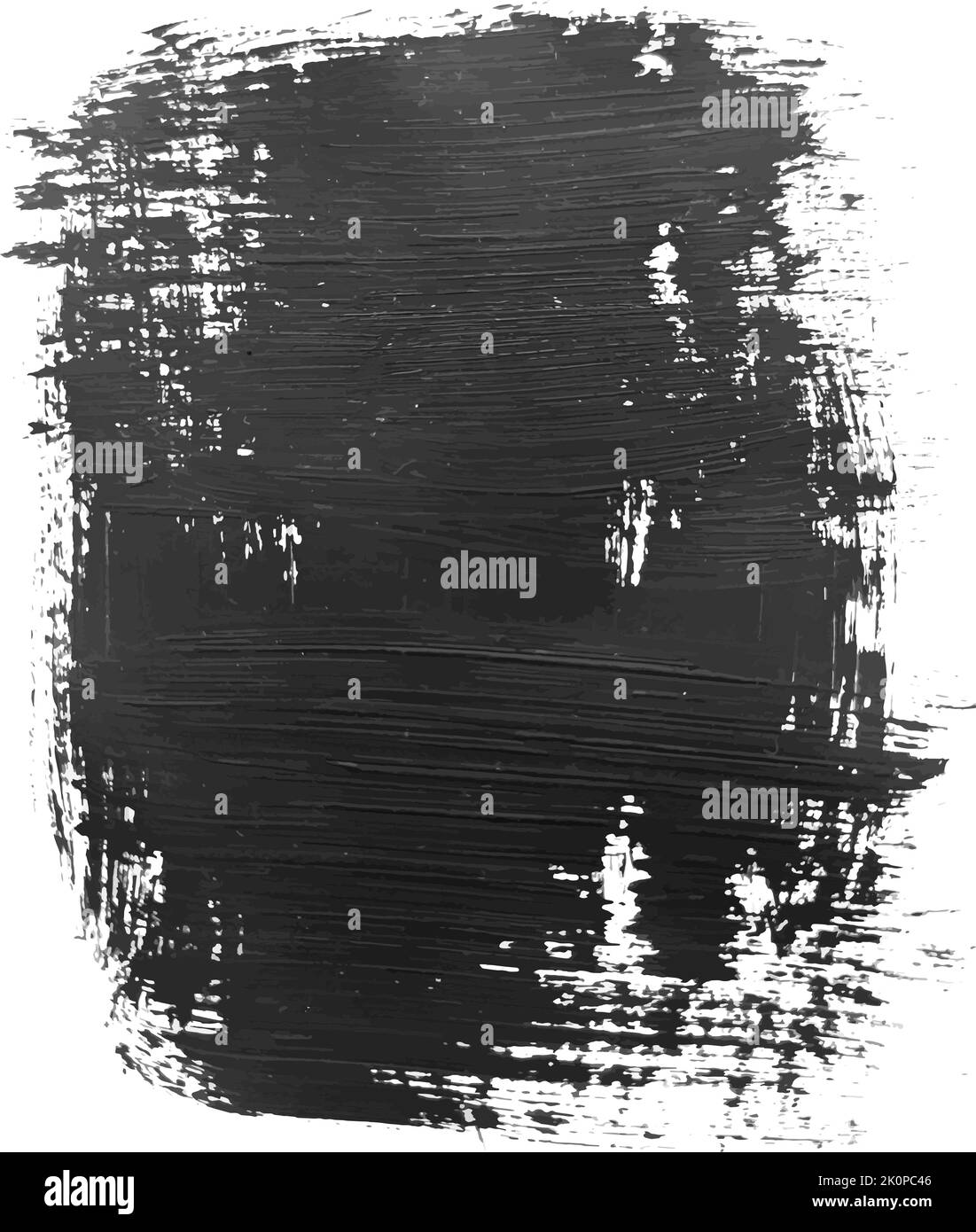 Black paint brush stroke. Ink brush strokes, brushes, lines Stock ...