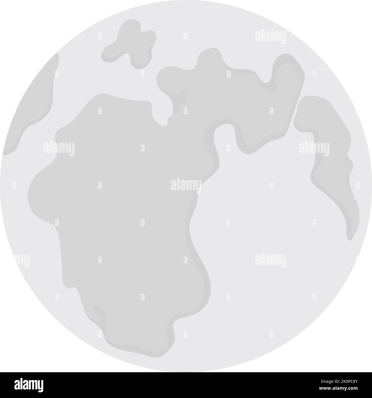 Happy Halloween theme moon element. Vector illustration Stock Vector ...