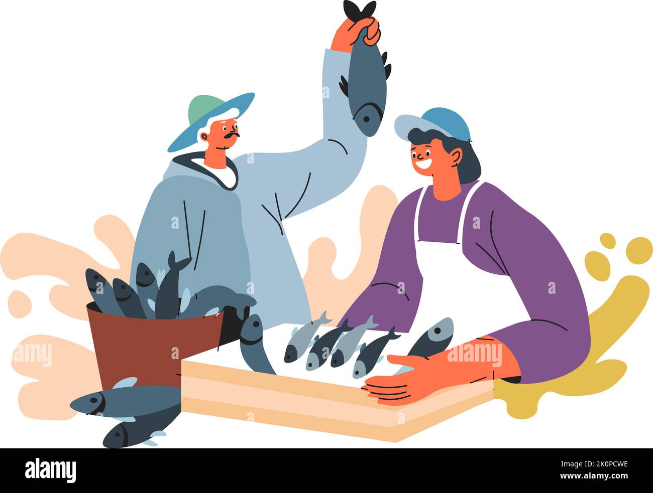 Fresh produce sale local Cut Out Stock Images & Pictures - Alamy