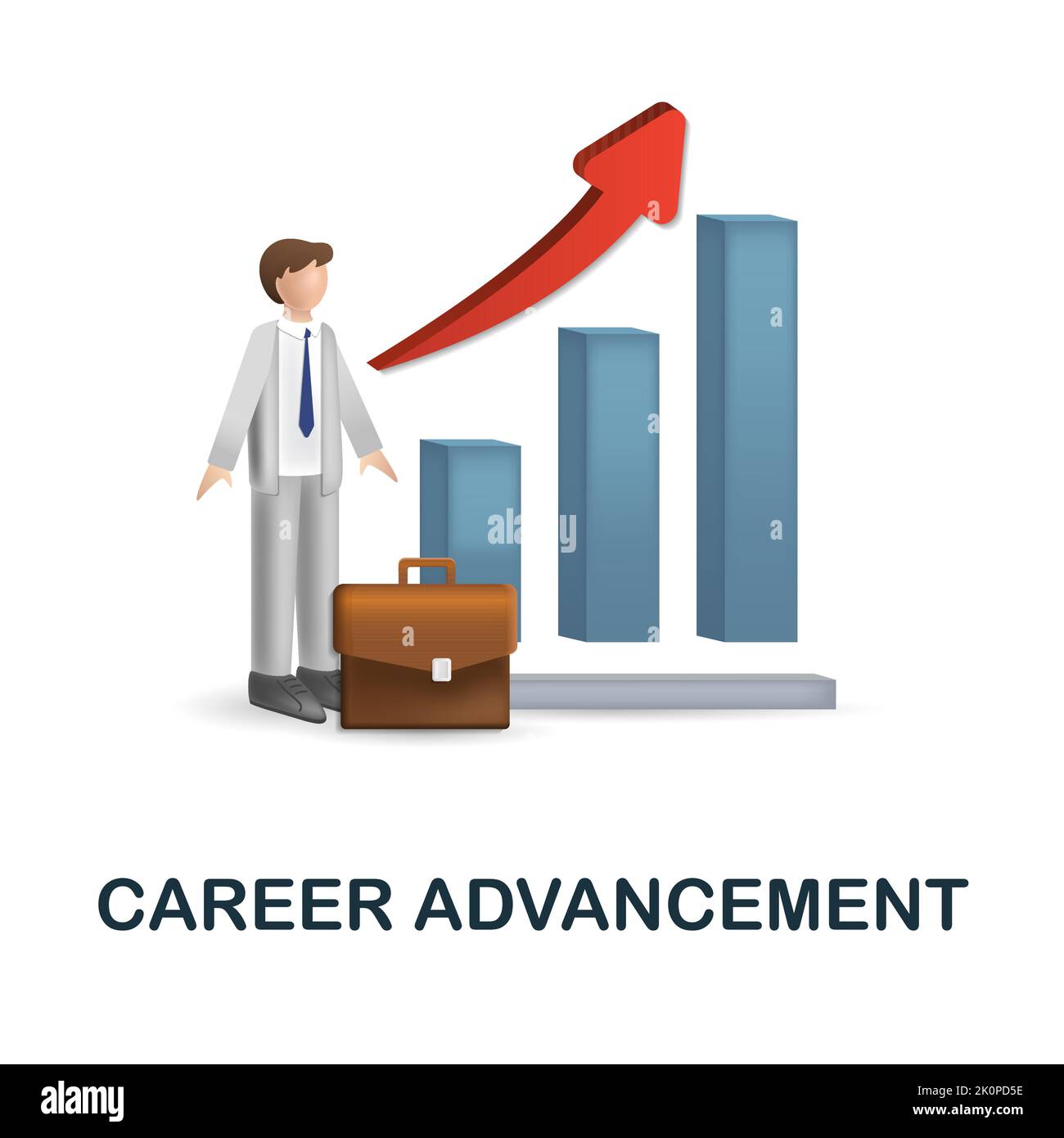 Career Advancement icon. 3d illustration from business training ... Career Advancement icon. 3d illustration from business training ...
