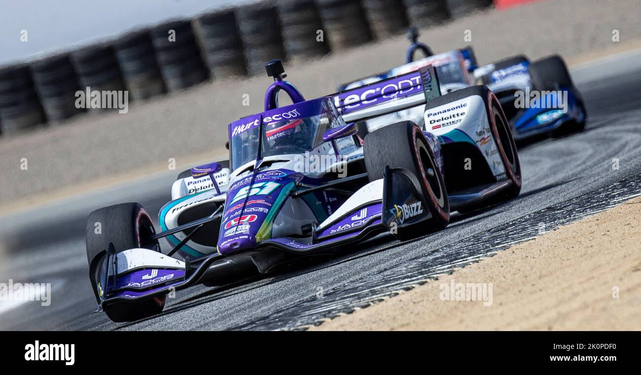 Monterey, CA, USA. 11th Sep, 2022. A. Rahal racing Letterman Lanigan ...