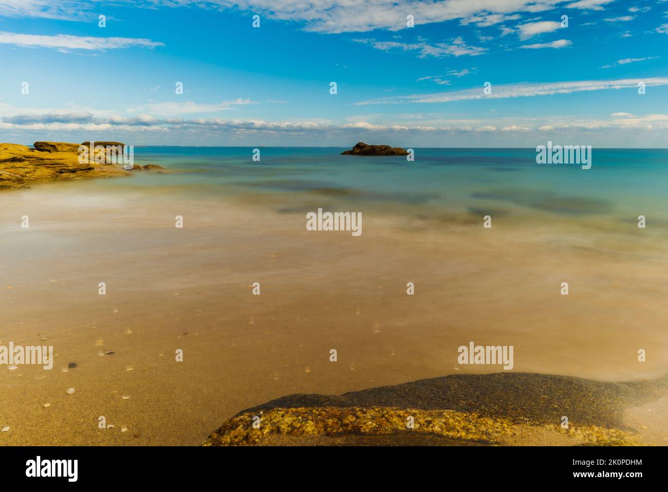 One of the beaches on Hoedic Island in France. Small paradise in ...