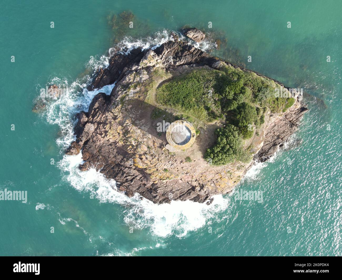Jersey portelet bay channel hi-res stock photography and images - Alamy
