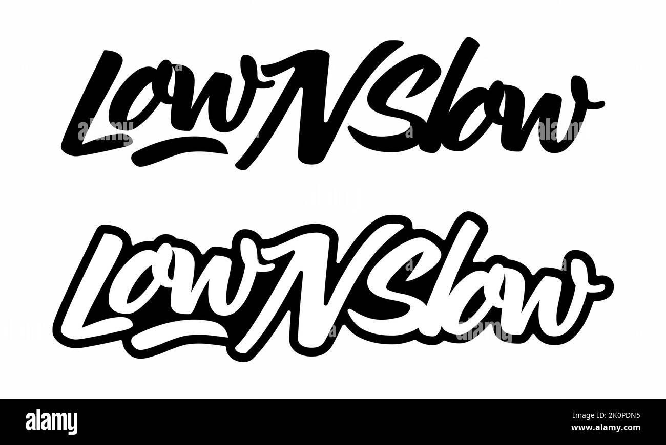 Low and SlowLogo Vector Car Decal Sticker Stock Vector Image & Art - Alamy