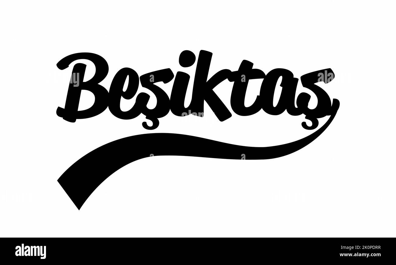 Besiktas Istanbul Logo Emblem Vector Sticker (Beşiktaş Stock Vector ...