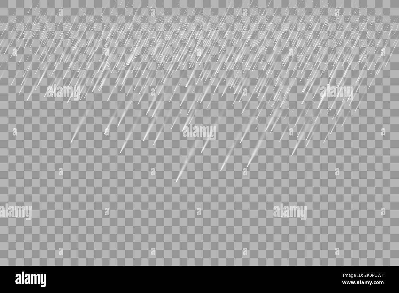 Rain transparent template background. Falling water drops texture ...