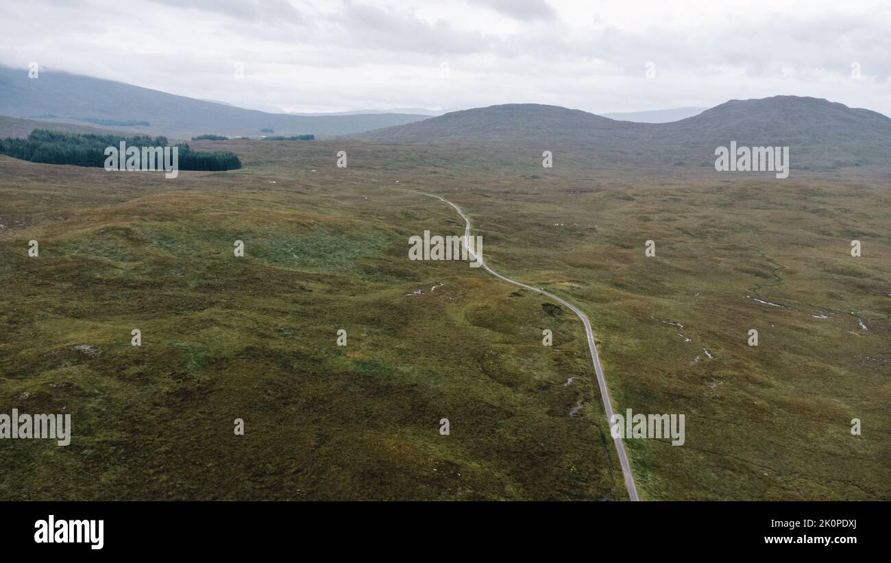 Scottish drone shot hi-res stock photography and images - Alamy