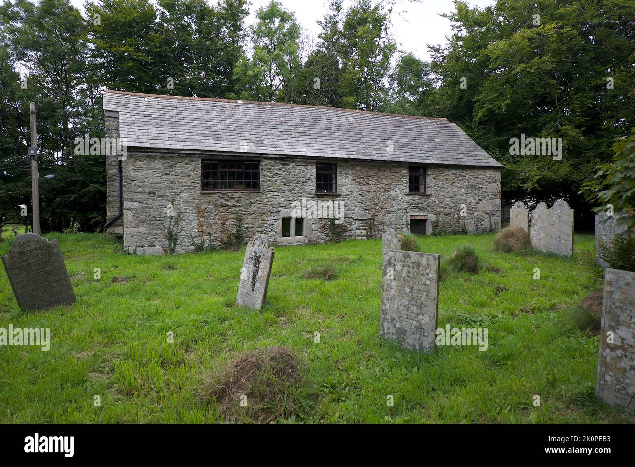 St Teath Cornwall UK 09 12 2022 Cornish village North Cornwall ...