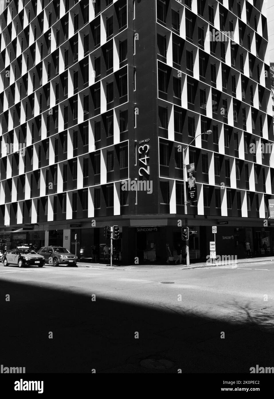 House building tower office Black and White Stock Photos & Images - Alamy