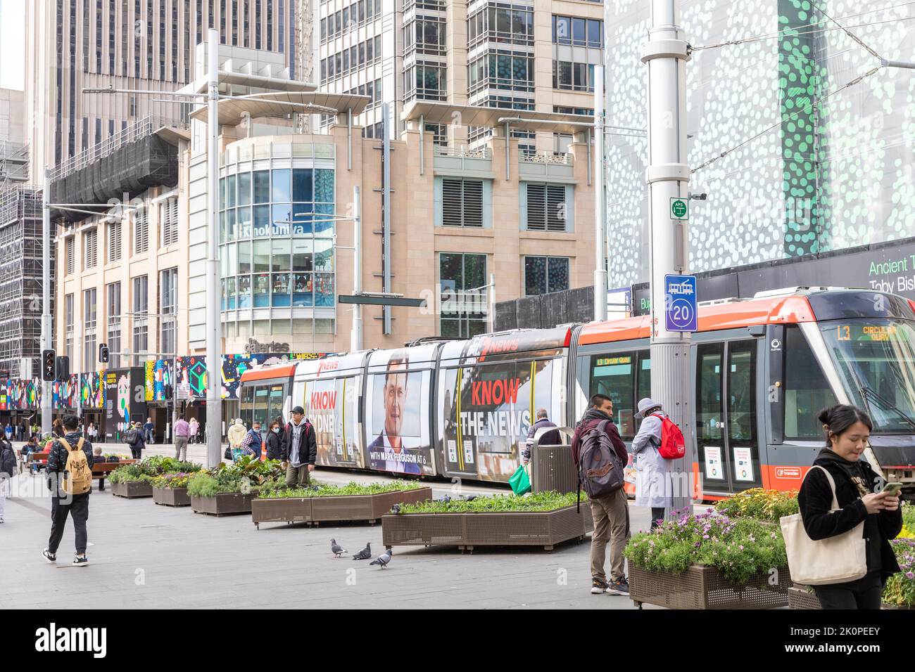 Sydney light rail carriage hi-res stock photography and images - Alamy