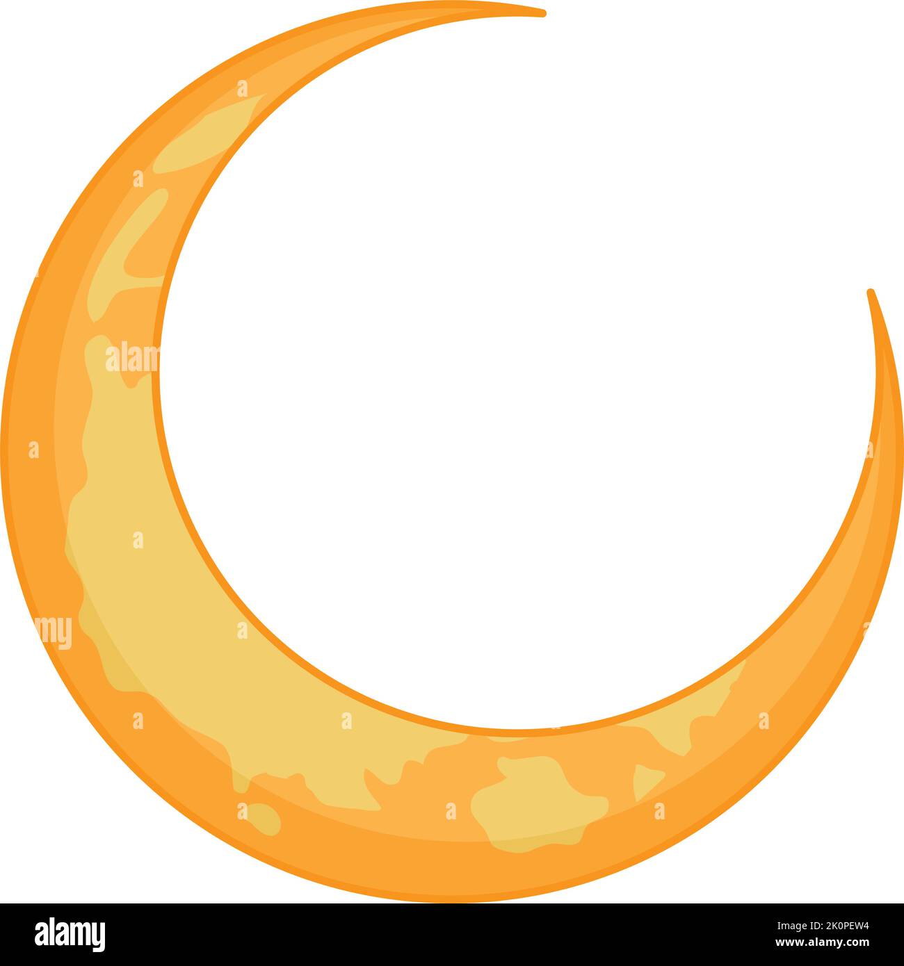 crescent moon icon Stock Vector Image & Art - Alamy