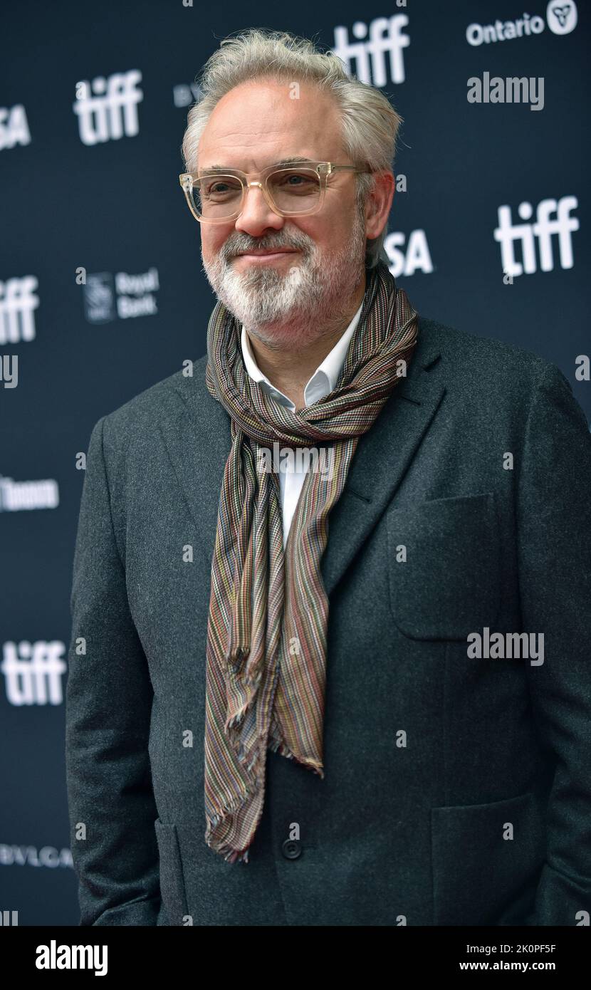 Toronto, Canada. 12th Sep, 2022. Writer/director Sam Mendes attends the ...