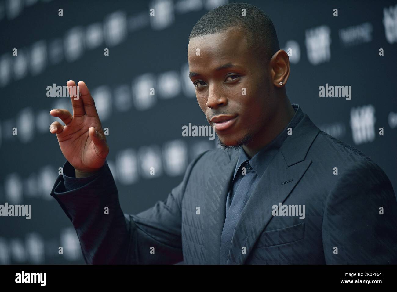 Toronto, Canada. 12th Sep, 2022. Actor Micheal Ward attends the ...