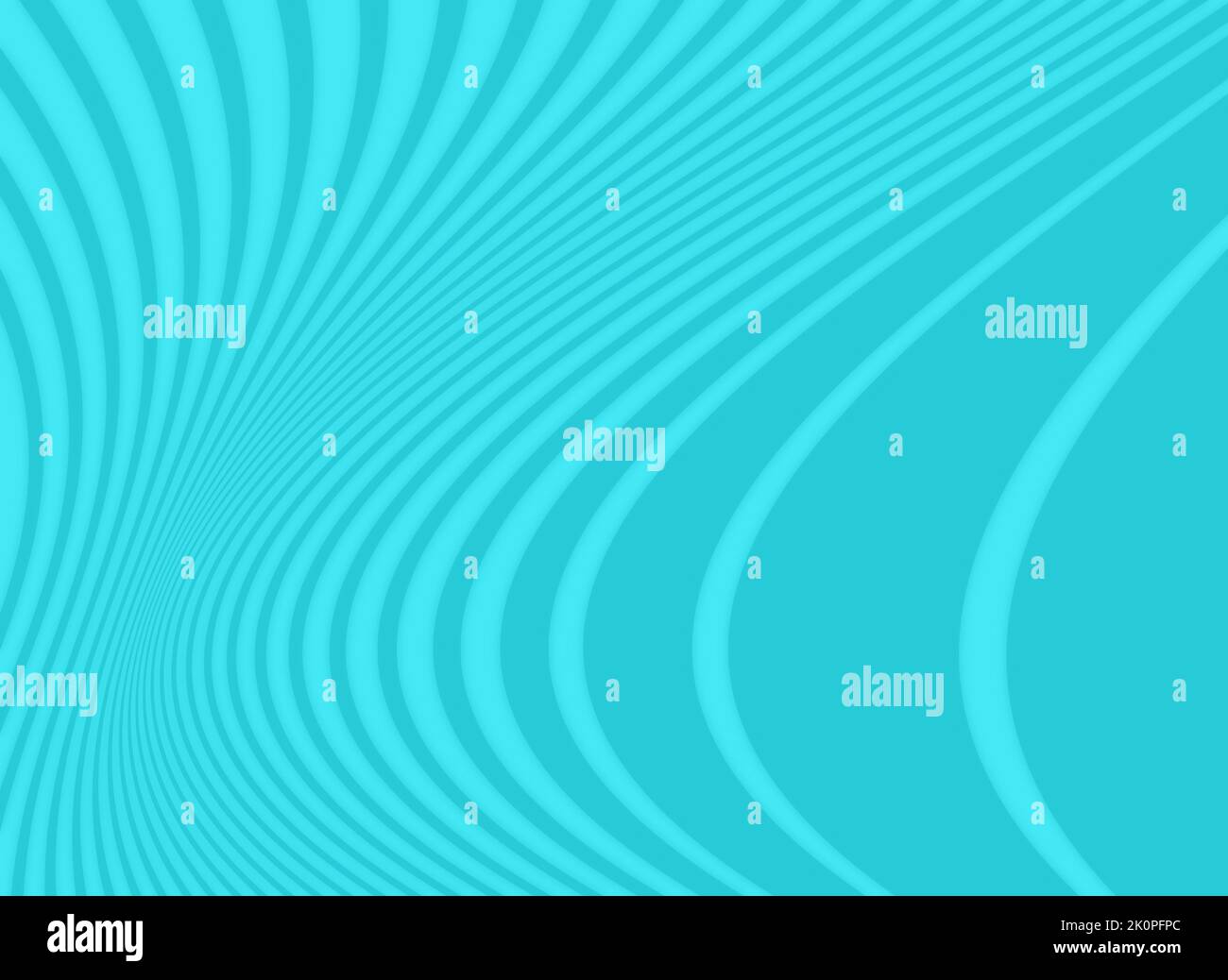Blue waves abstract background - stock illustration Stock Photo - Alamy