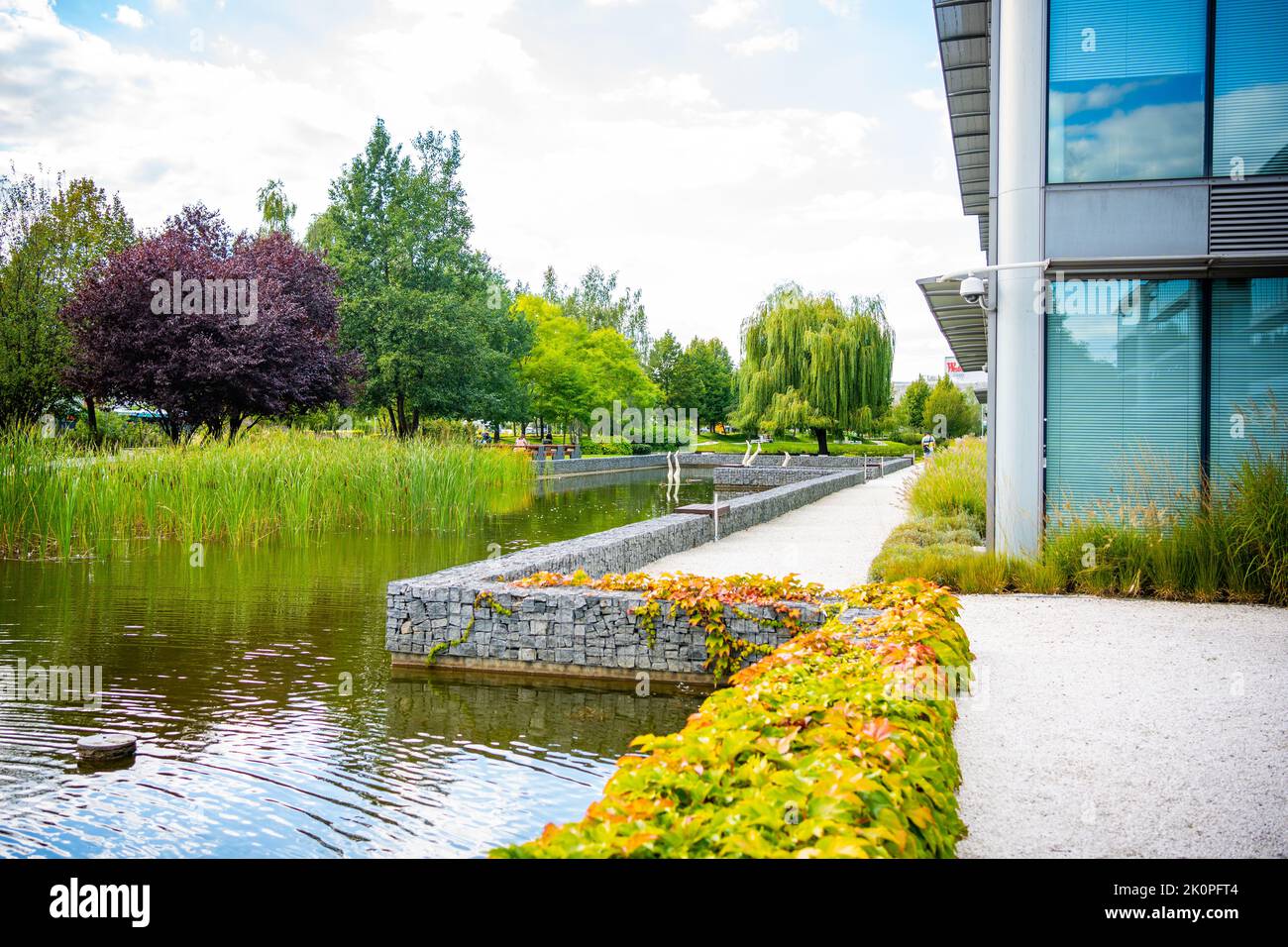 Prague, Czech Republic - September 2, 2022: Street view of Chodov ...