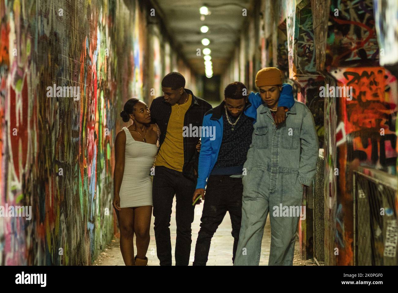 ON THE COME UP, from left: Jamila Gray, Michael Cooper Jr., Justin ...