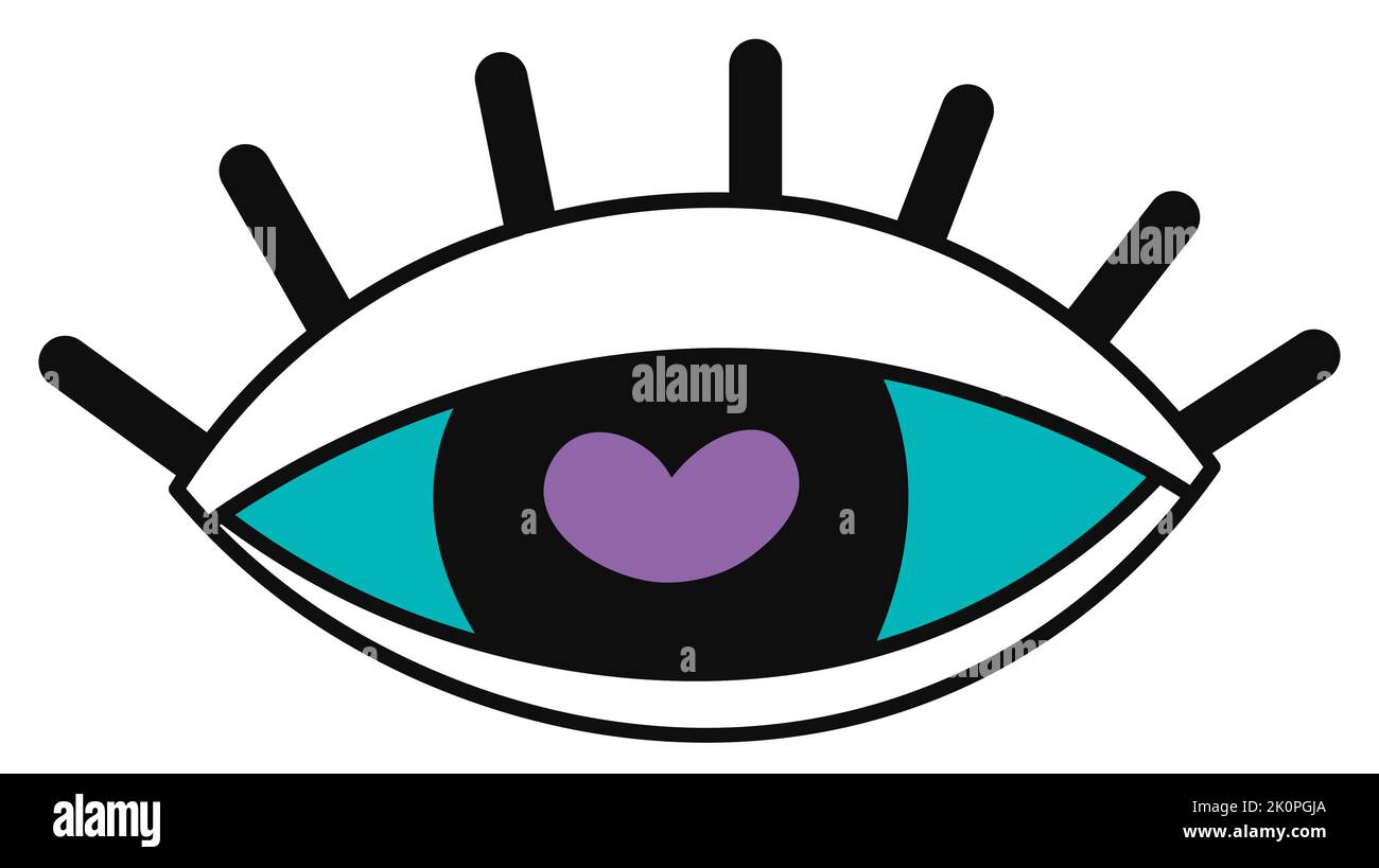 Wide open eye Stock Vector Images - Alamy