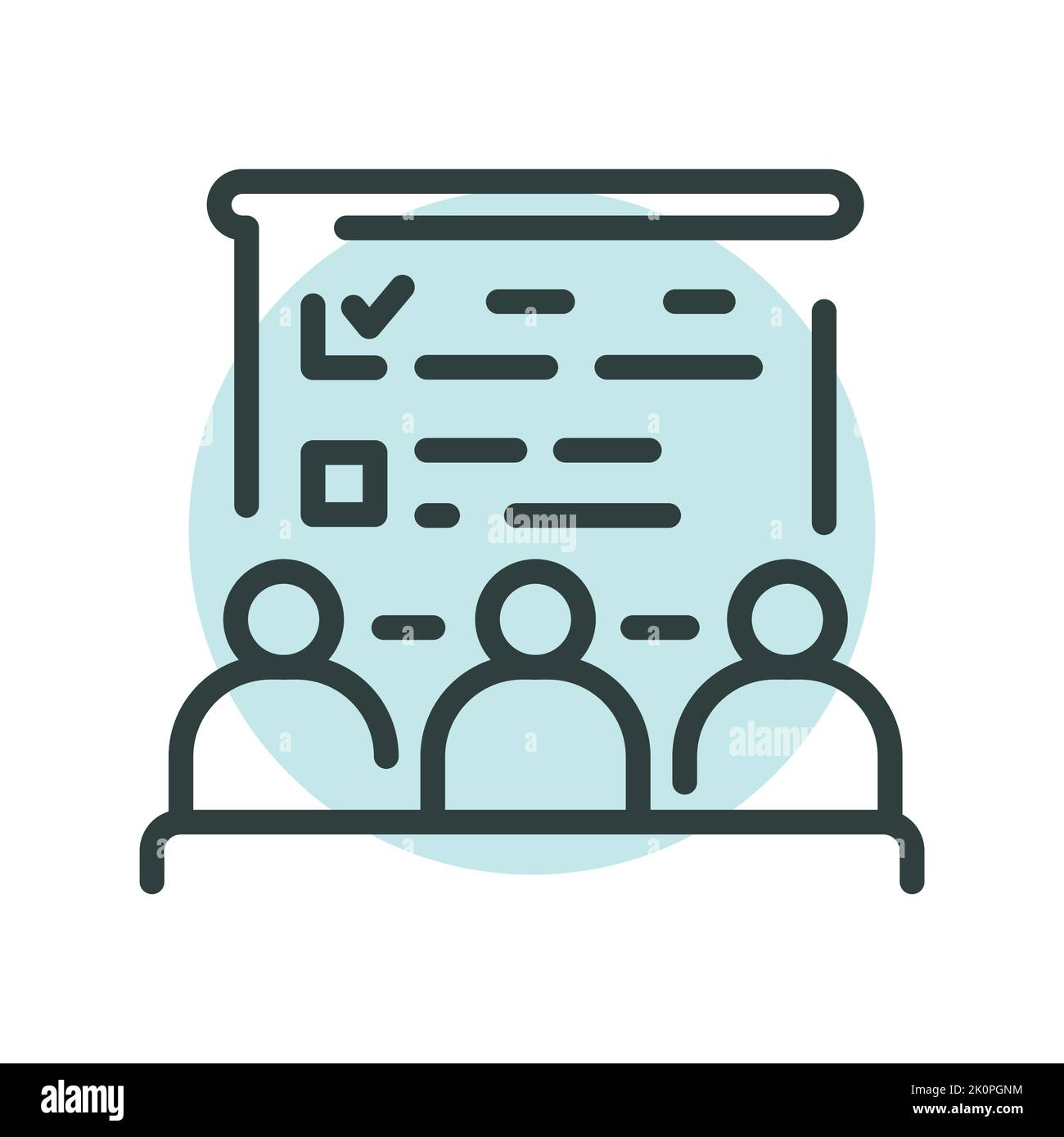 Employee development line icon. Self development Stock Vector Image ...