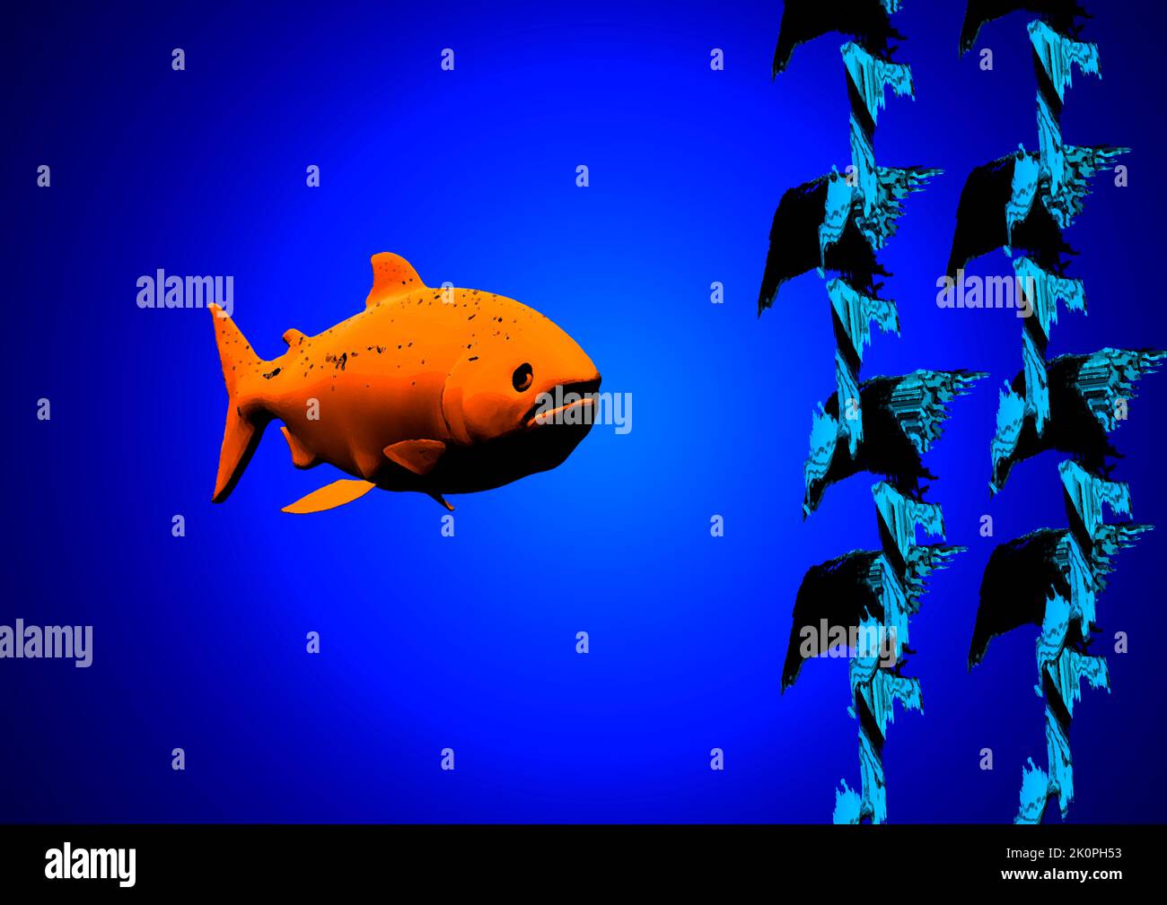 Marine fish isolated orange hi-res stock photography and images - Alamy
