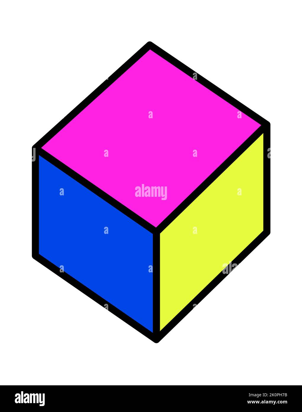 Cubic model Stock Vector Images - Alamy