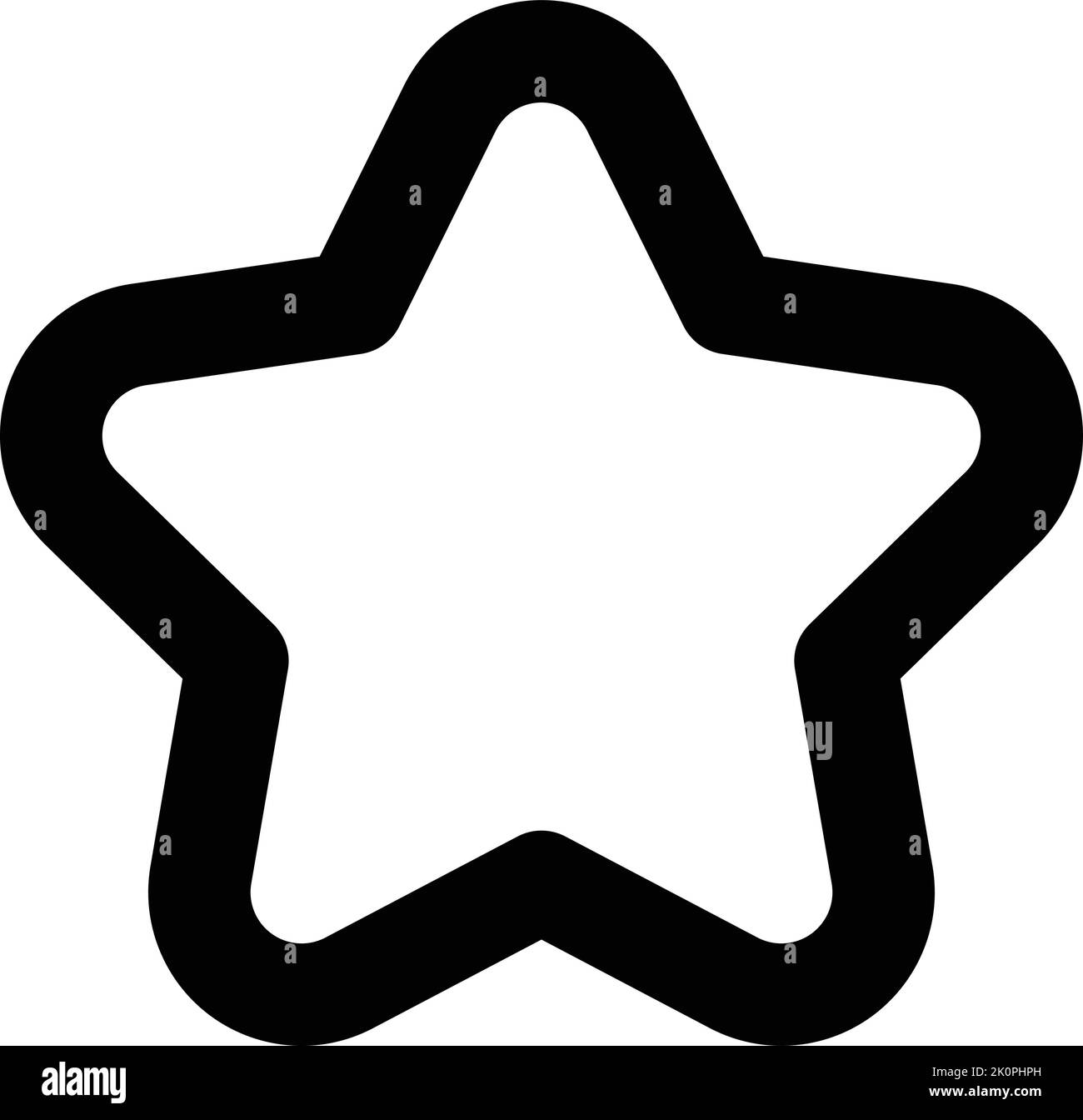 The star icon for UI App design Stock Vector Image & Art - Alamy