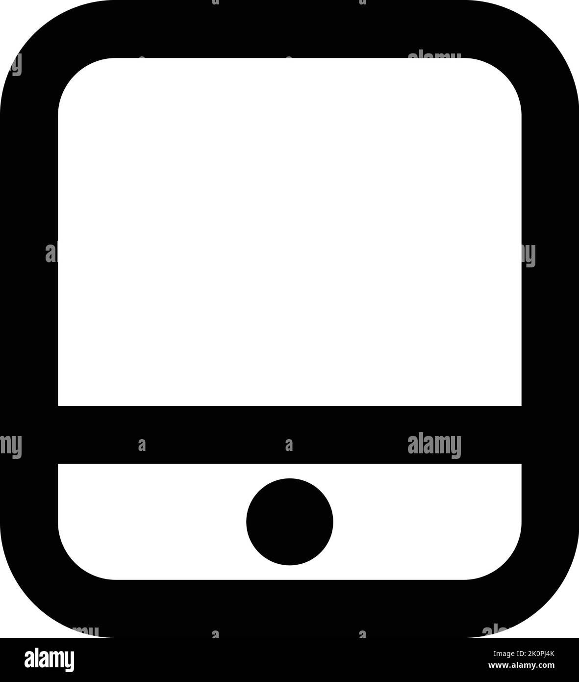 The tablet icon for UI App design Stock Vector Image & Art - Alamy