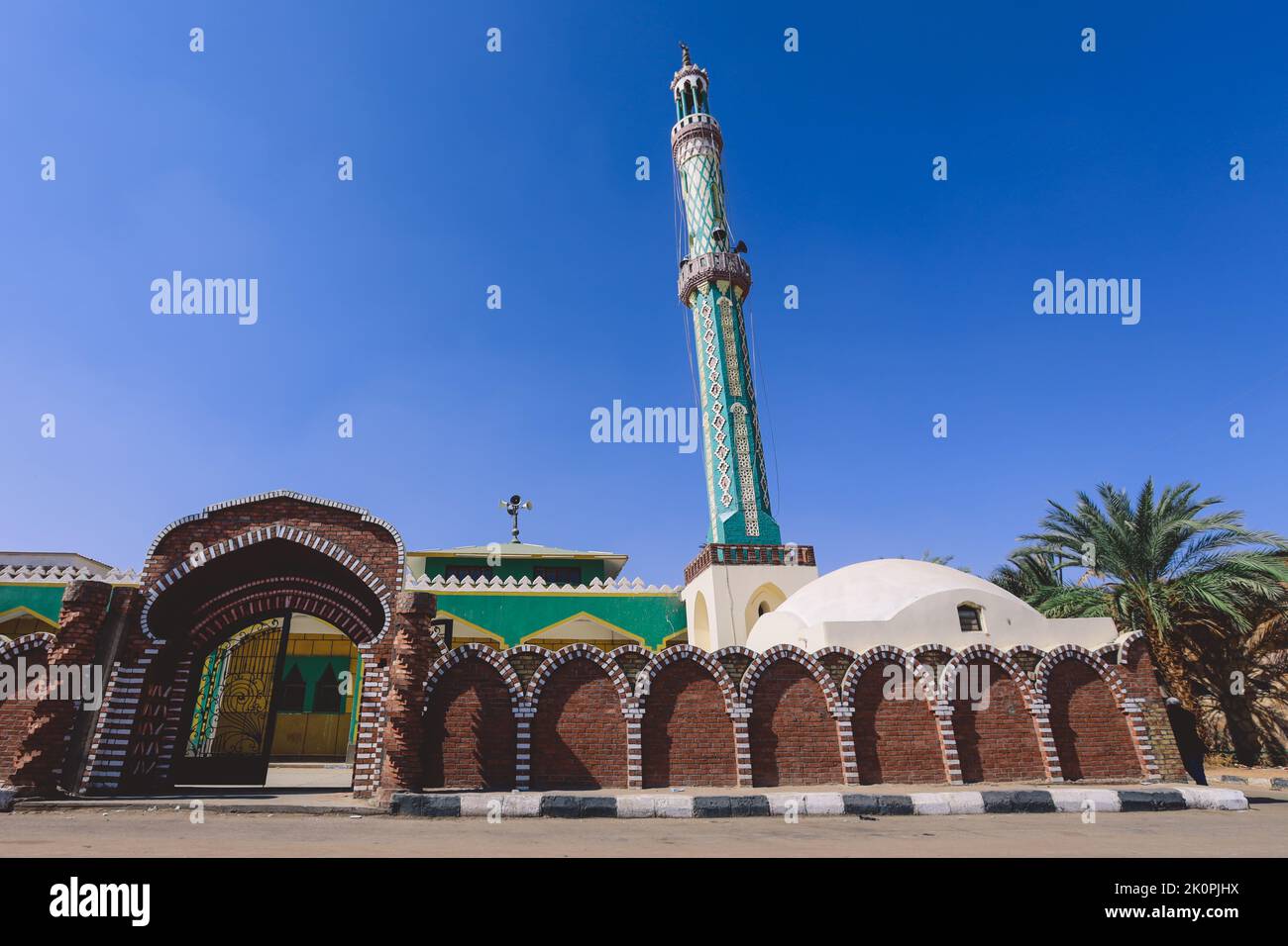 Egyptian Local Building in Aswan city, Egypt Stock Photo - Alamy