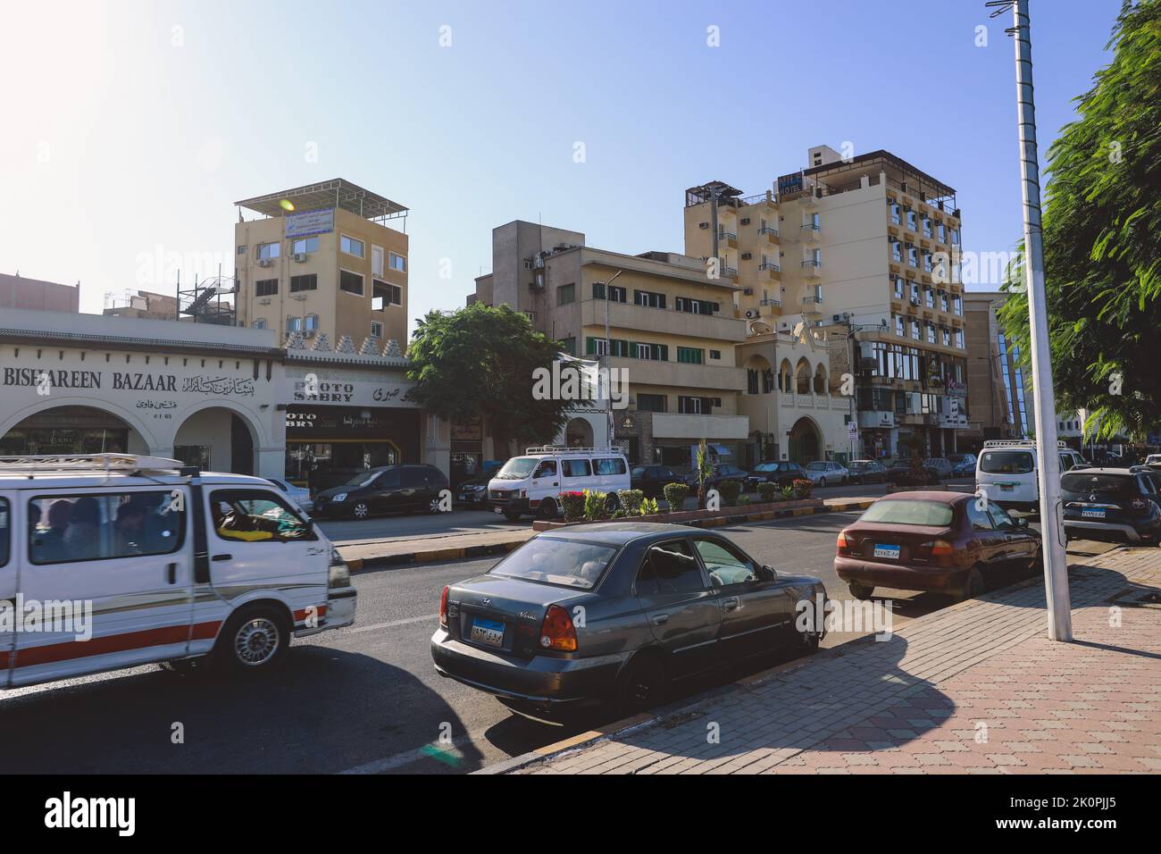 Egyptian Local Building in Aswan city, Egypt Stock Photo - Alamy