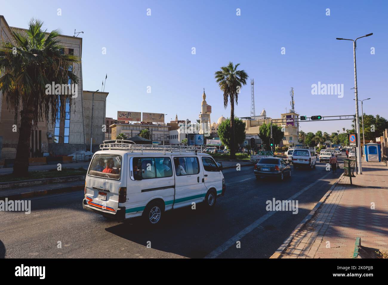 Egyptian Local Building in Aswan city, Egypt Stock Photo - Alamy